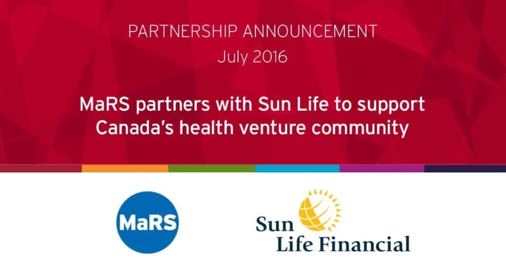 MaRS partners with Sun Life to expand digital innovation agenda - MaRS ...
