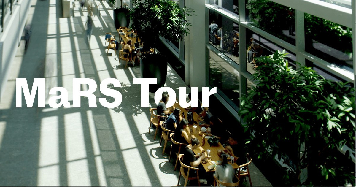 Take a video tour of MaRS Discovery District - MaRS Discovery District